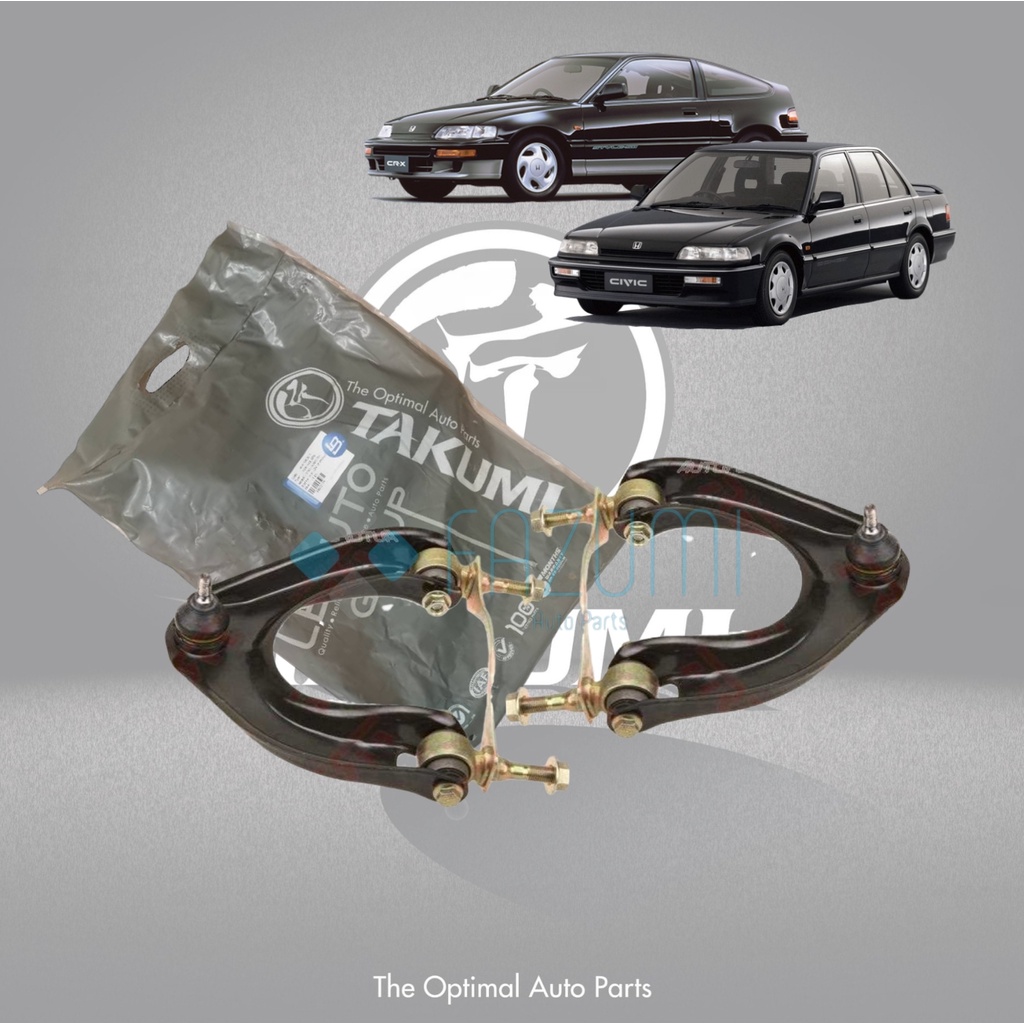 Honda Civic SH4/ CRX 1987 TAKUMI Front(depan) Upper Arm With Ball Joint ...