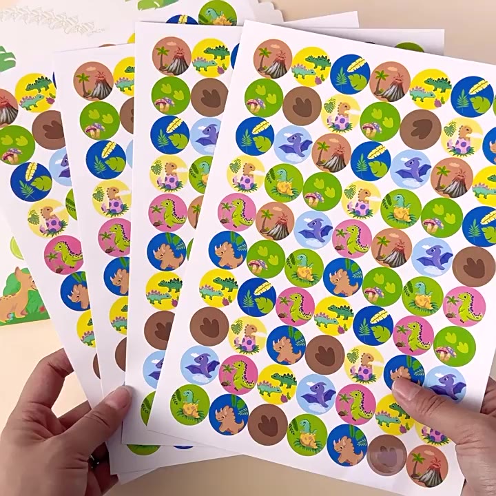 Waterproof Cute Potty Training Sticker Habit Reward Sticker Set Award ...