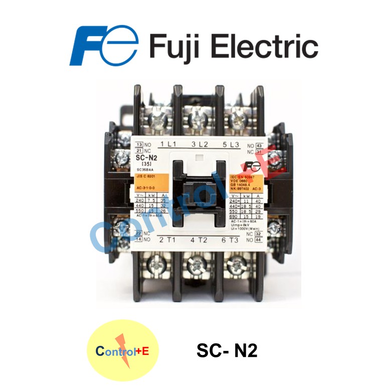 FUJI SC-N2 40AMPS 18.5KW 25HP MAGNETIC CONTACTOR (JAPAN) | Shopee Malaysia