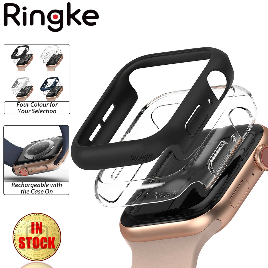 Apple Watch iWatch Series SE 6 5 4 Case (44mm) - Ringke Slim Bumper ...