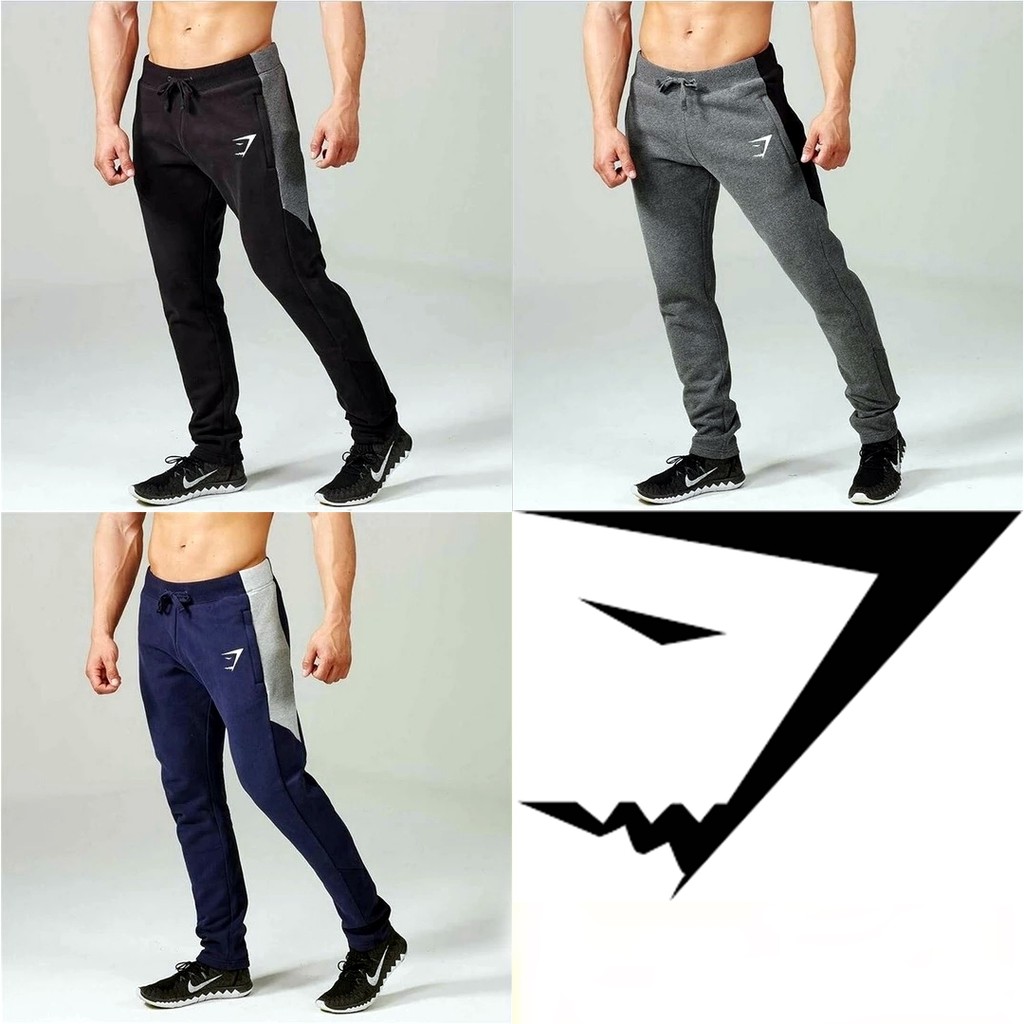 Seluar Gym (Black, Navy, Grey, White) | Shopee Malaysia