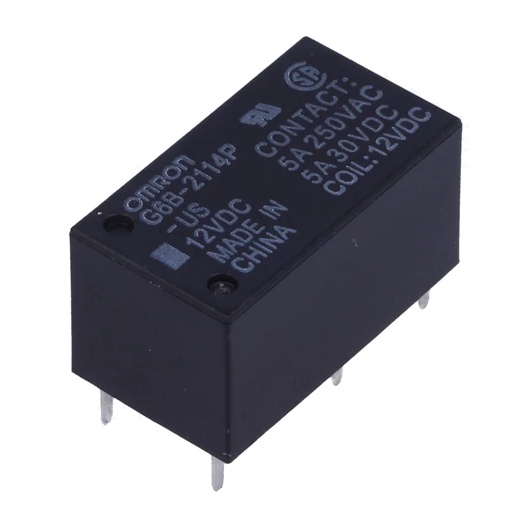 Omron G6B-2114P-US 12V DC 6-Pin 5A 250VAC Relay | Shopee Malaysia