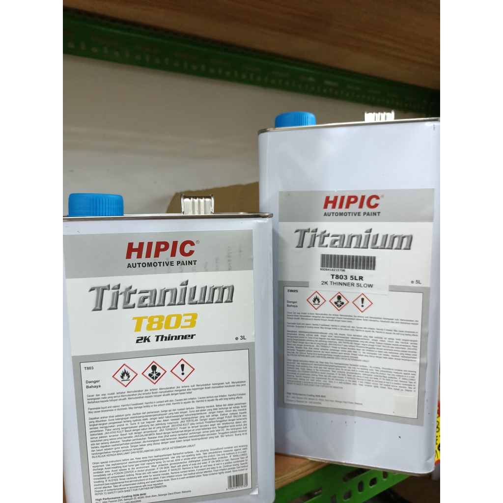 HIPIC 2K THINNER 3L & 5L | Shopee Malaysia