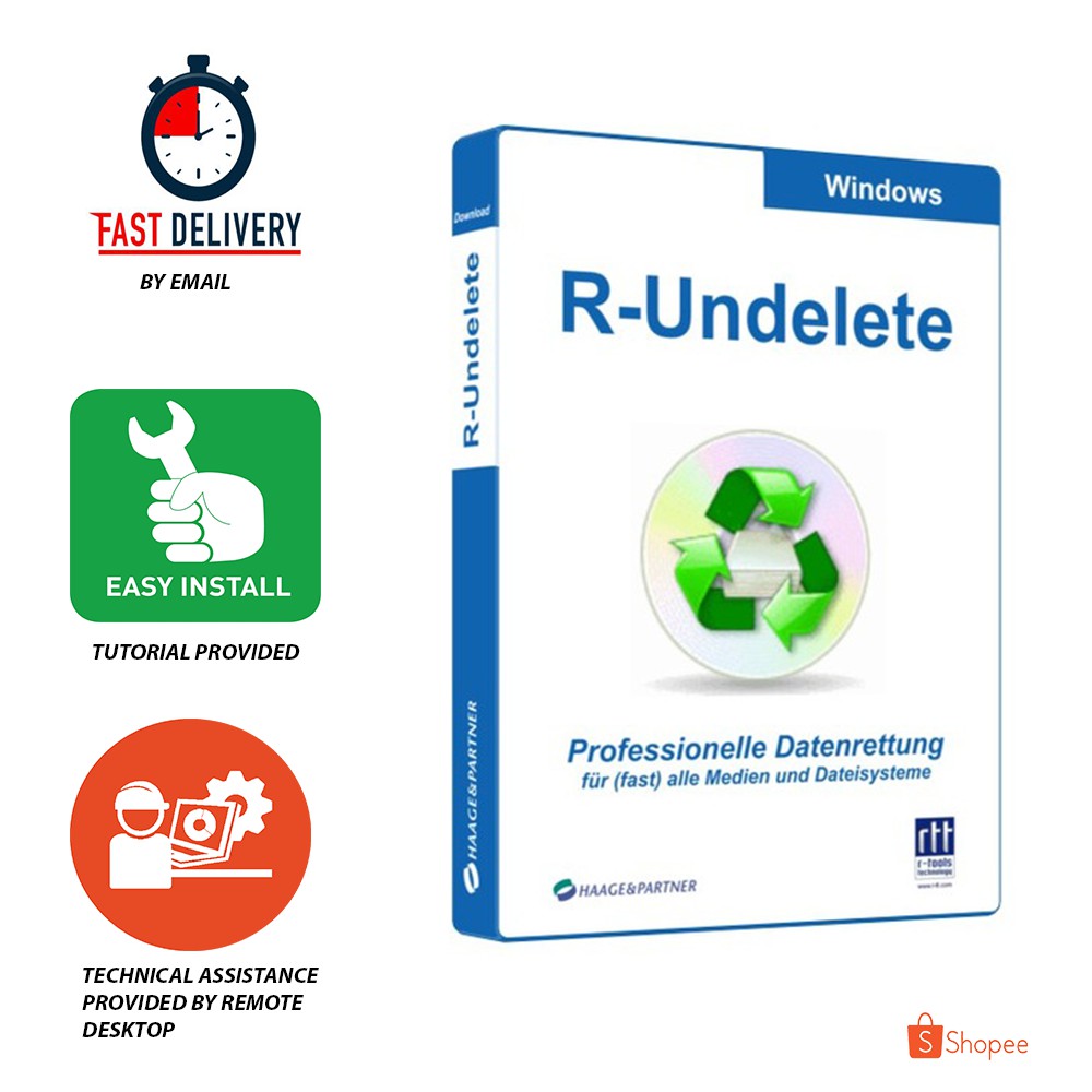 R-Undelete 6 2019 Full Version (File Recovery) | Shopee Malaysia