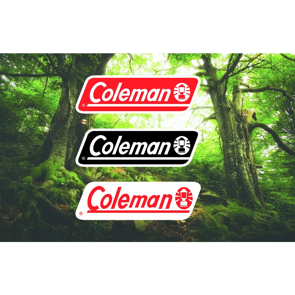 Camping Sticker coleman Pattern | Shopee Malaysia