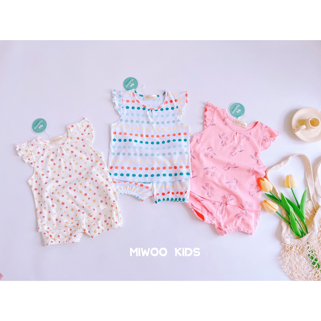 Miwoo kids fairy wing cotton t-shirt set with super cute patterns for ...