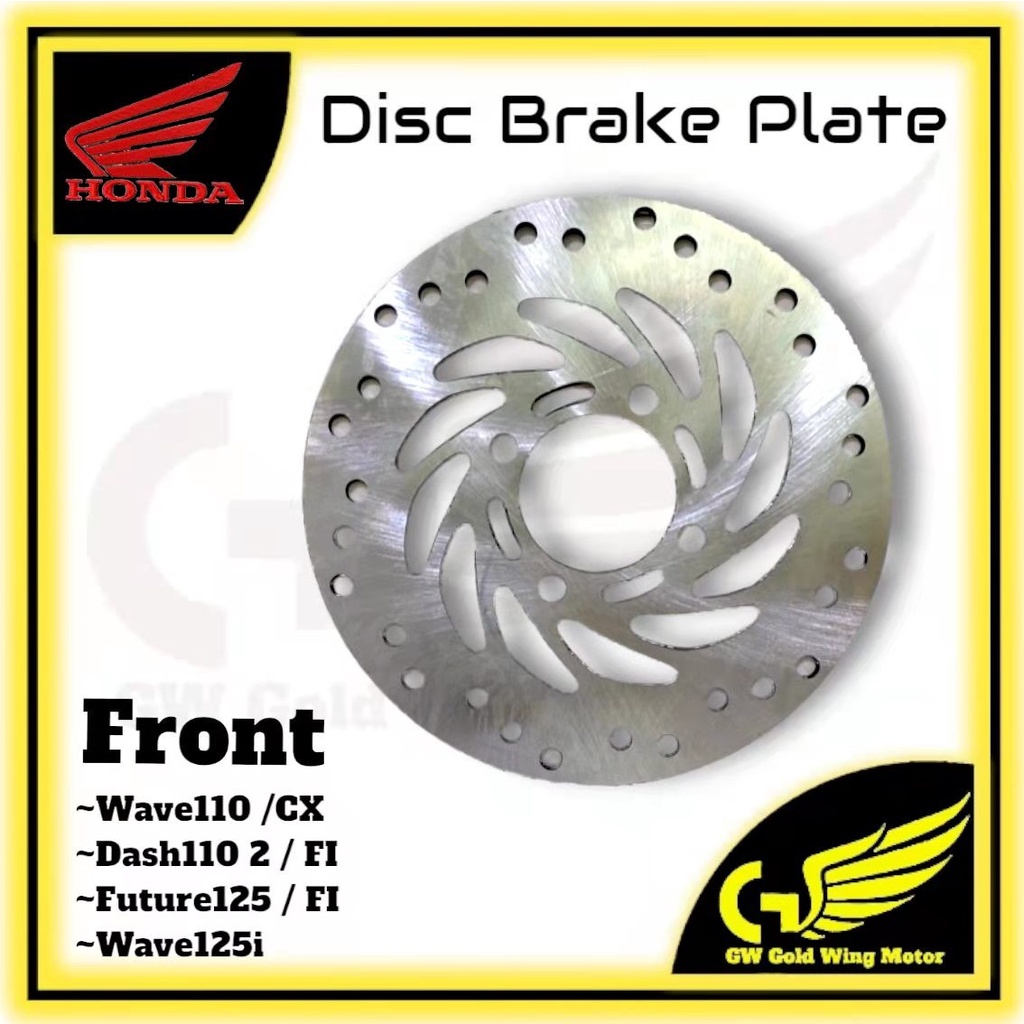 HONDA W110 WAVE110 FRONT DISC BRAKE PLATE FRONT PILING DISC SCREW ...