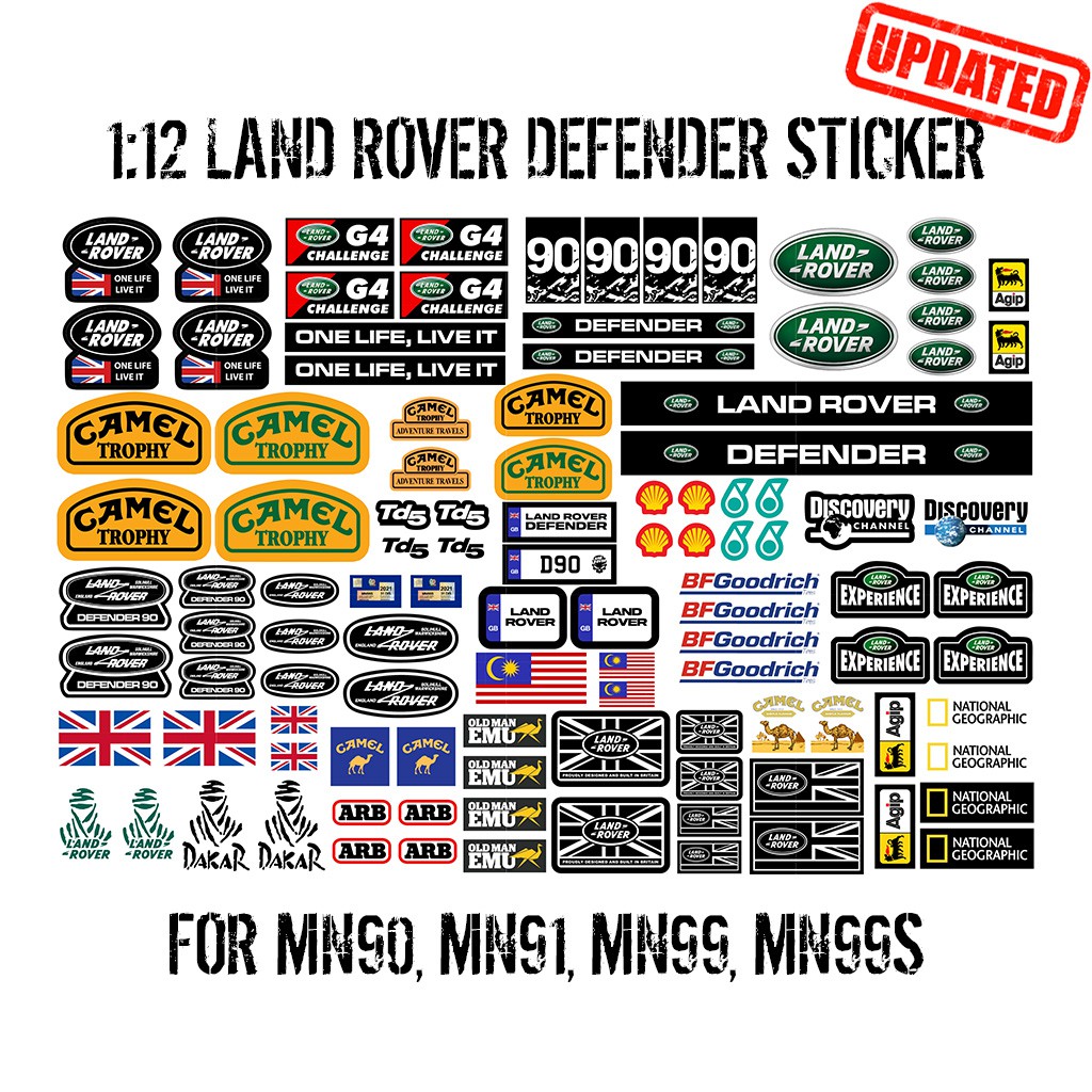 *UPDATED* MN Model WPL MN90 MN91 MN99 MN99S 1/12 Land Rover Defender RC ...