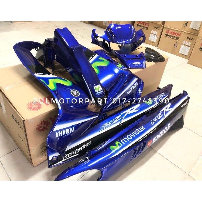 COVERSET 125zr / Coverset 125z /hitam robot /merah robot /hitam skala ...