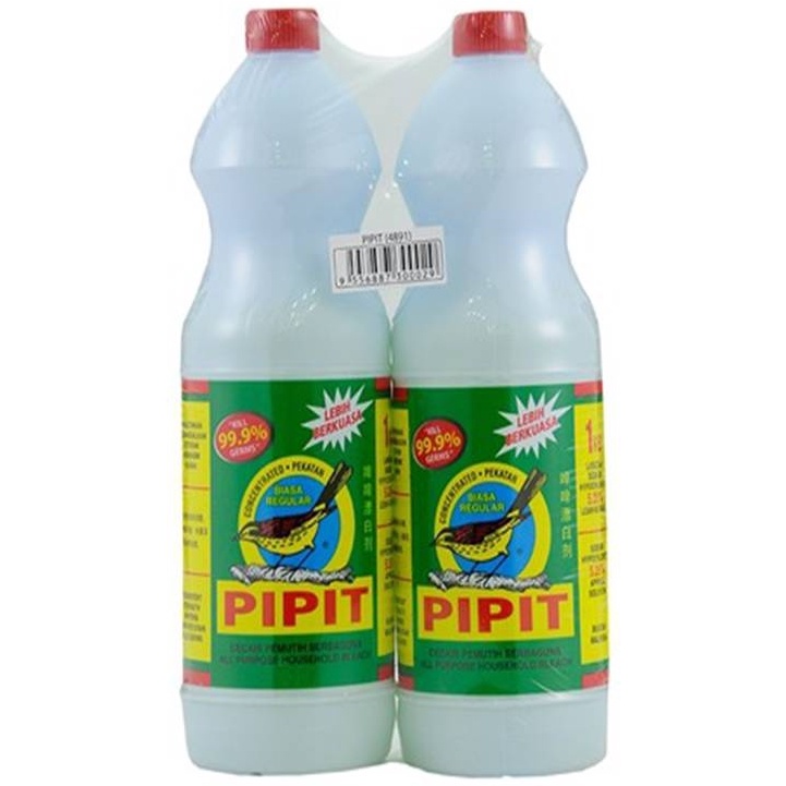 PIPIT BLEACH 2BOTTOL X 1KG 啤啤漂白水 [TWIN PACK] | Shopee Malaysia