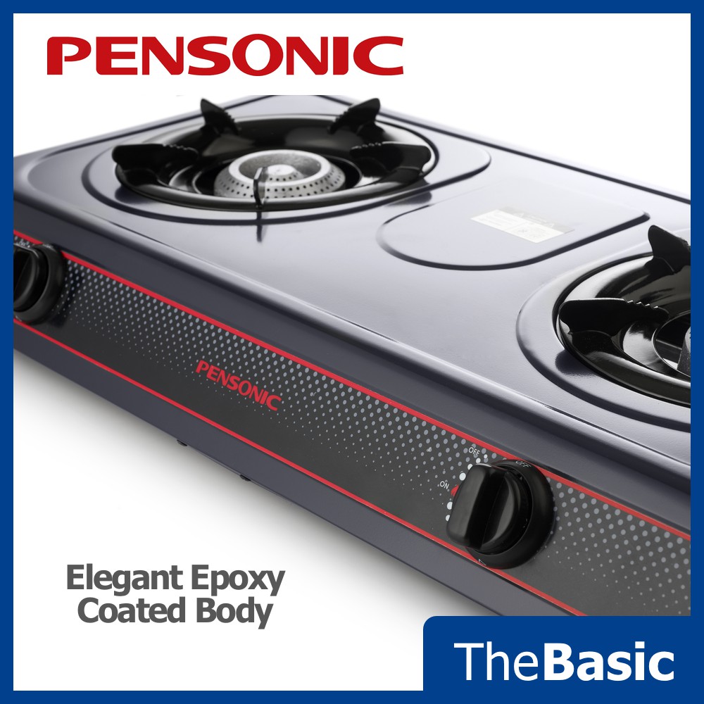 PENSONIC/MILUX 2 Burner Gas Cooker Stove Dapur ( PGC-26N , PGC26N / YS ...