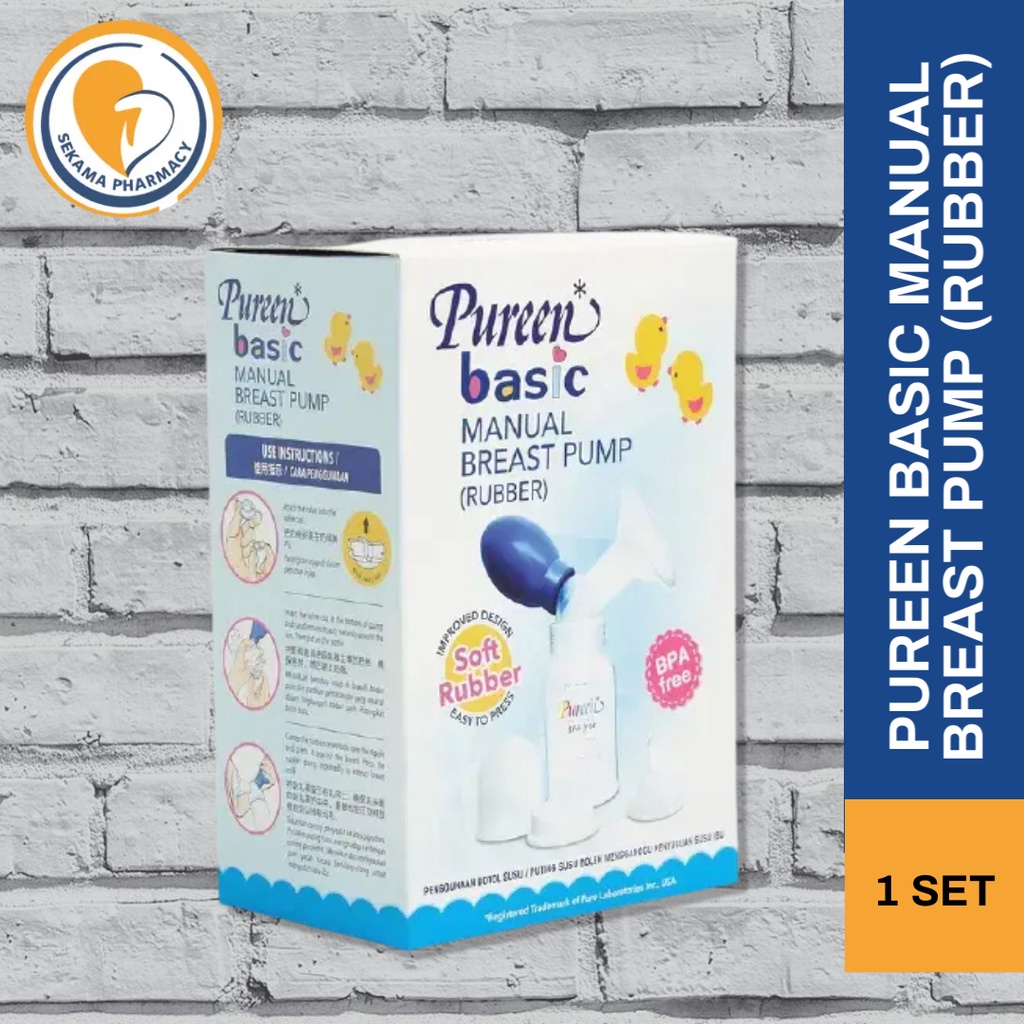 PUREEN BASIC MANUAL BREAST PUMP 1 SET(RUBBER) | Shopee Malaysia