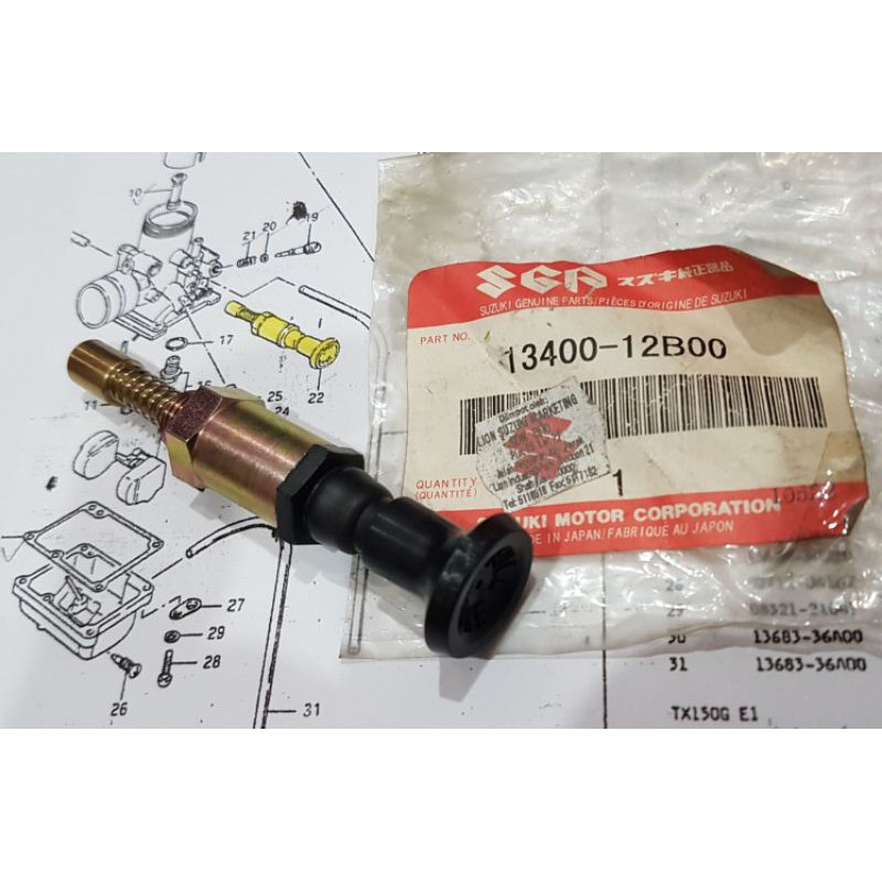 CHOKE @ PLUNGER NOS JAPAN FOR TXR (MIKUNI) | Shopee Malaysia