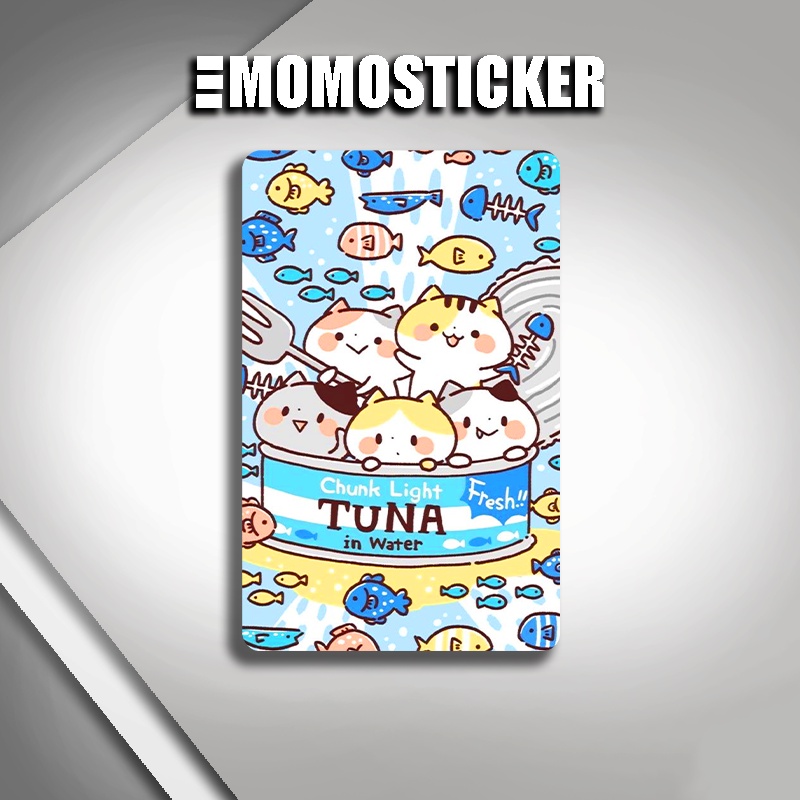 CUTE CAT 🔥 KUCING COMEL 🔥 TOUCH N GO STICKER 🔥 Card Skin Sticker 🔥 ATM ...