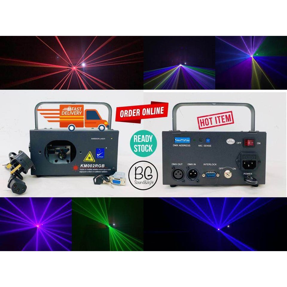 big dipper km002rgb rgb laser light | Shopee Malaysia