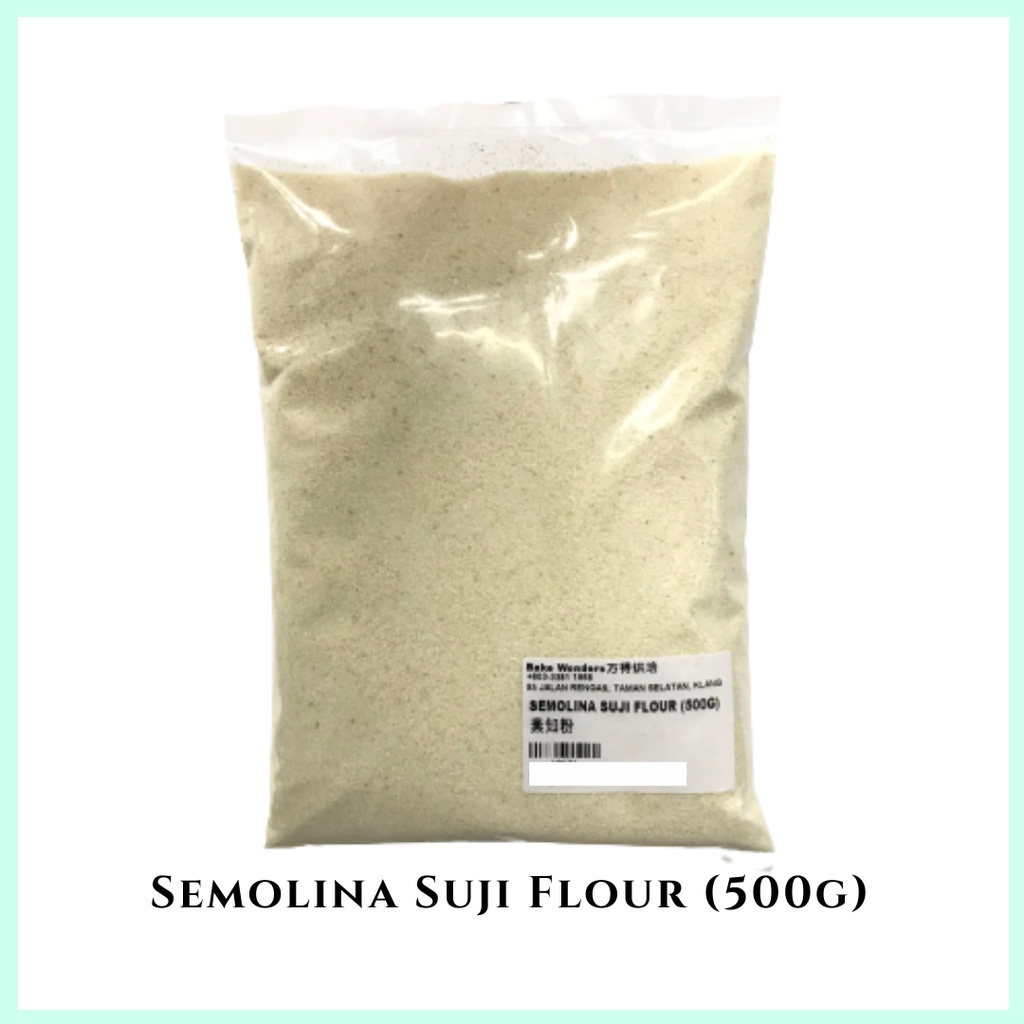 Semolina Suji Flour/Tepung Suji/Semolina Flour/Tepung Semolina Suji ...