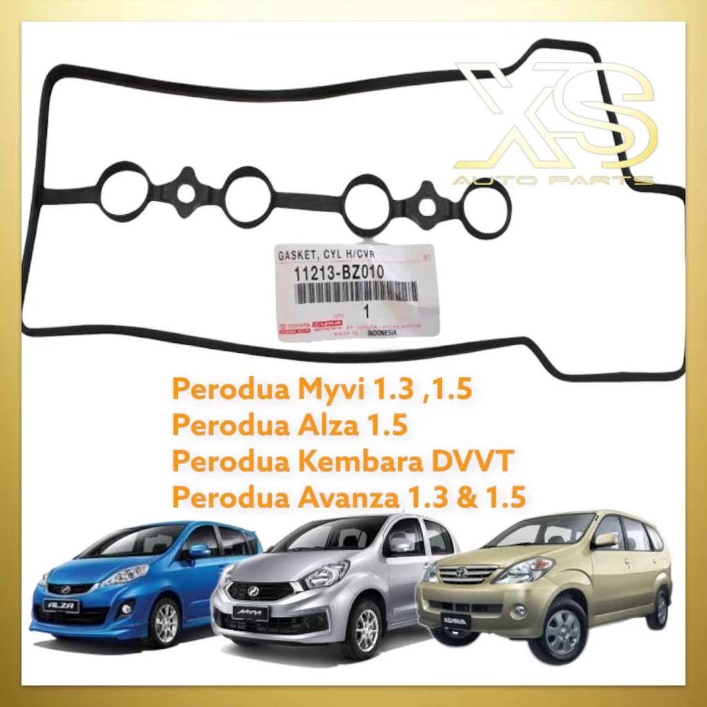 Genuine TOYOTA Valve Cover Gasket-Perodua Myvi 1.3 & 1.5/Alza/Kembara ...