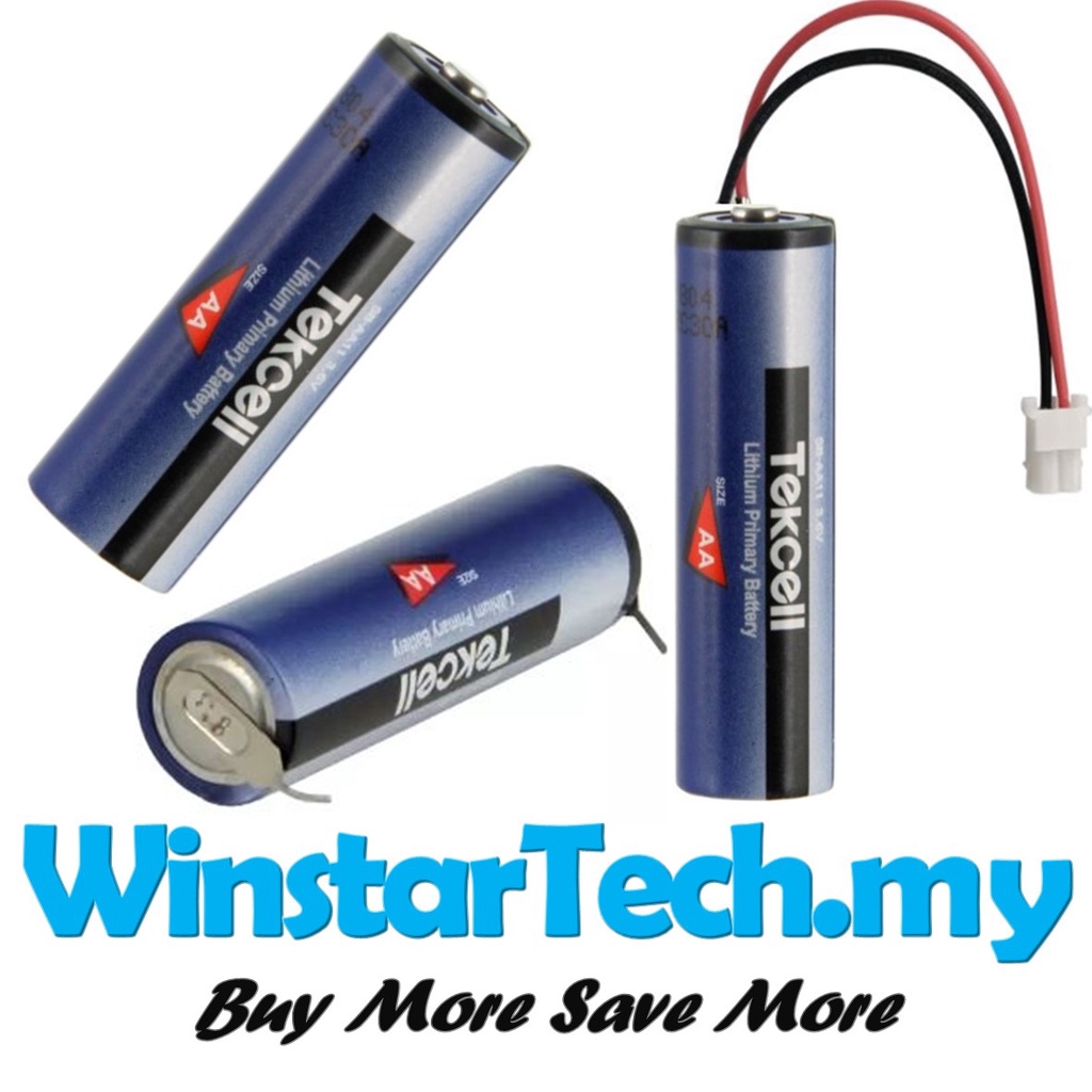 Tekcell lithium argon SB-AA11 ER14505 14505 primary lithium battery AA ...