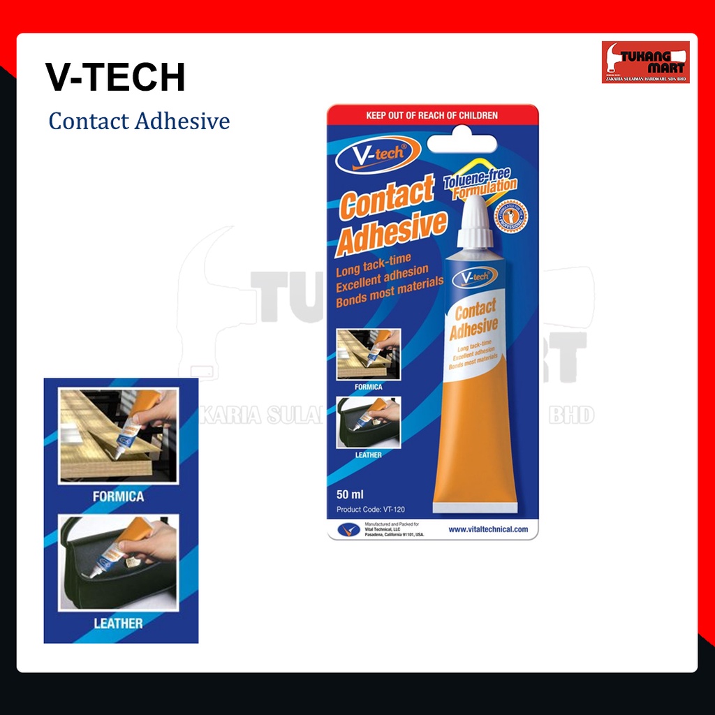 V-tech VT-120 Contact Adhesive (50ml) | Shopee Malaysia