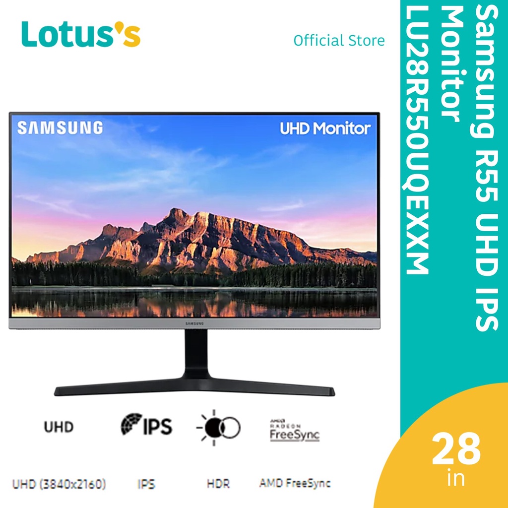 Samsung 4K UHD HDR Eye Comfort AMD FreeSync IPS Borderless Monitor (28 ...