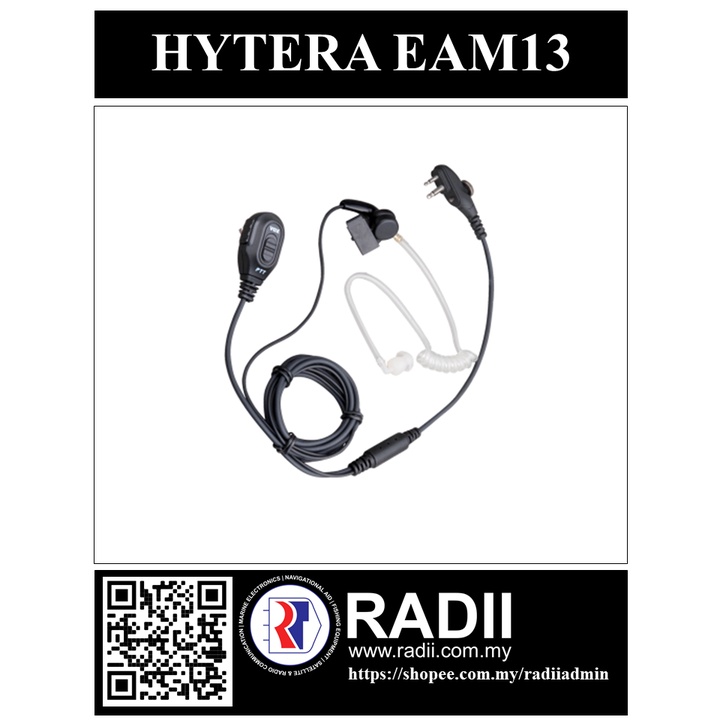 Hytera Surveillance Earpiece for PD508 - EAM13 | Shopee Malaysia