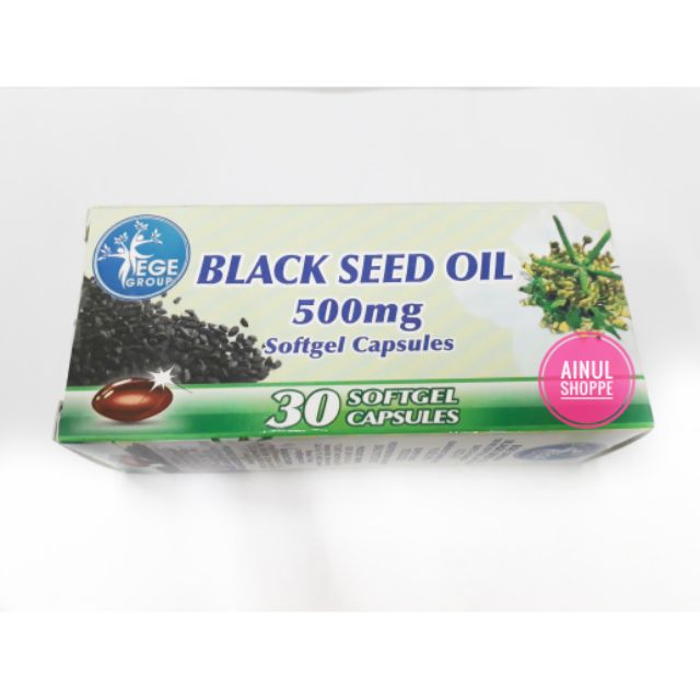 Black Seed Oil 500mg (Habbatus sauda) | Shopee Malaysia