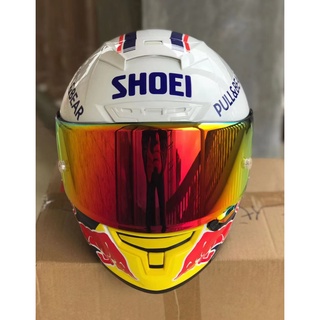 Ready Stock!! SHOEI X14 Red Bull 93 Visor Redbull Pull & Bear Catalunya ...