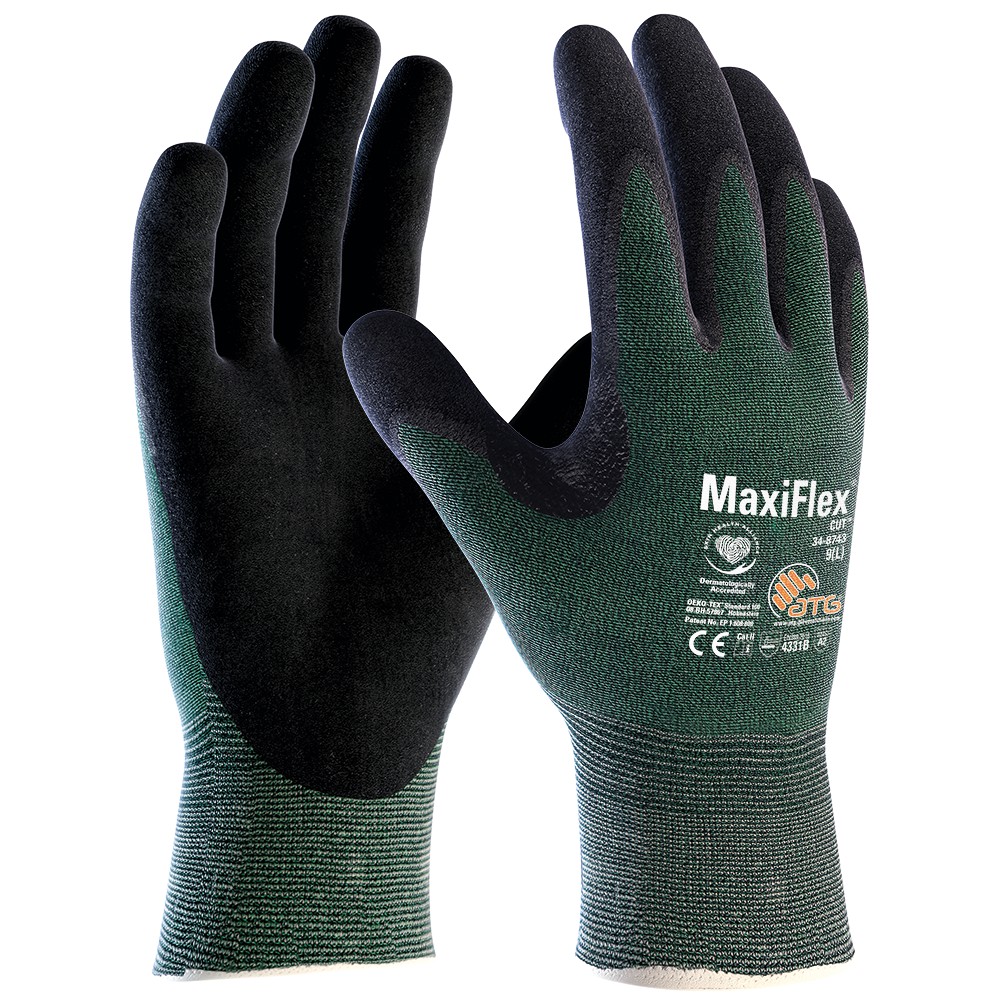 ATG MaxiFlex Cut 34-8743, Anti Cut PPE Safety Glove | Shopee Malaysia