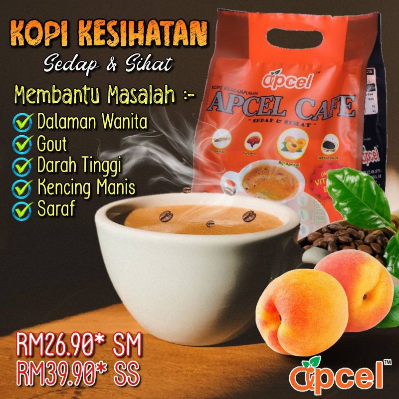 Apcel Cafe Original Sedap & Sihat | Shopee Malaysia