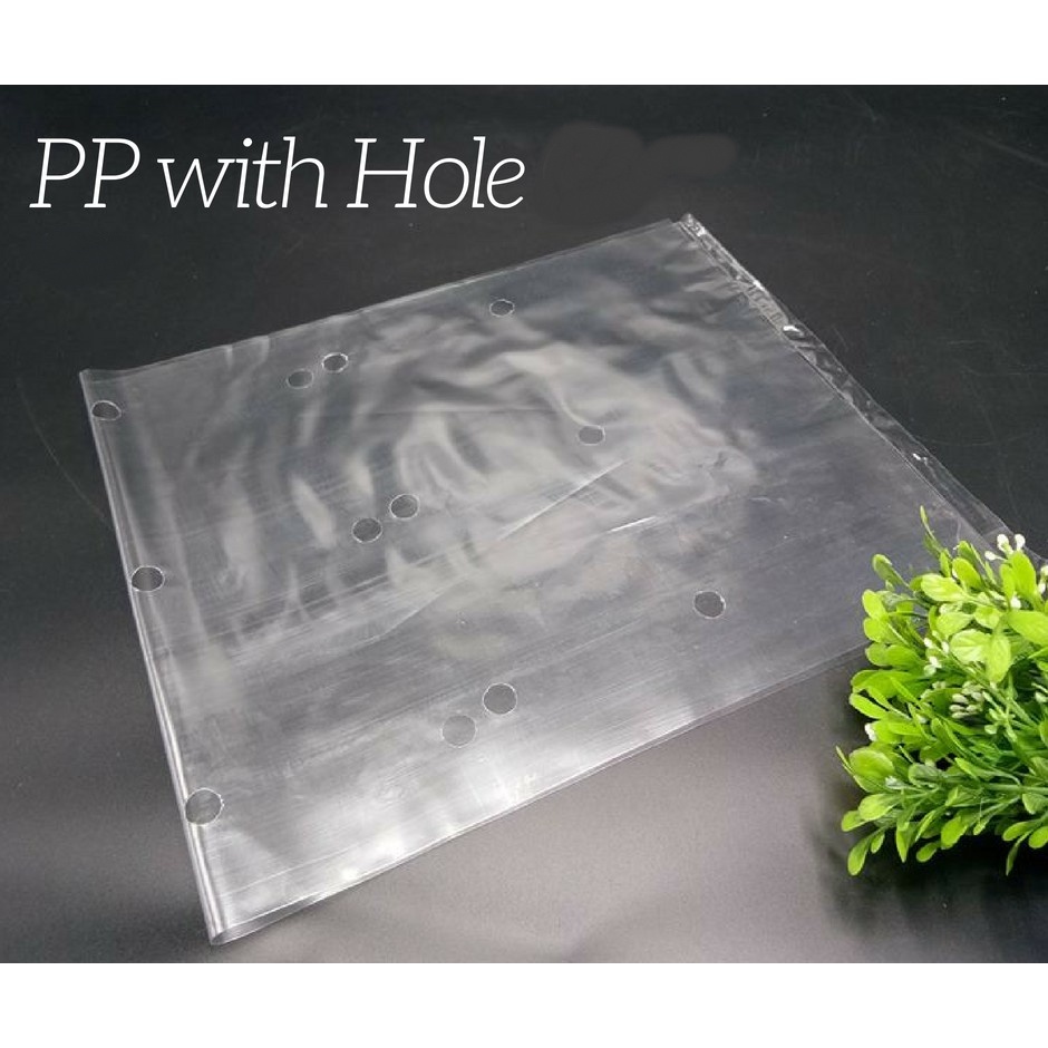 PP Plastic Bag Transparent Plastic Plastik Clear 0.04 (2KG) | Shopee ...