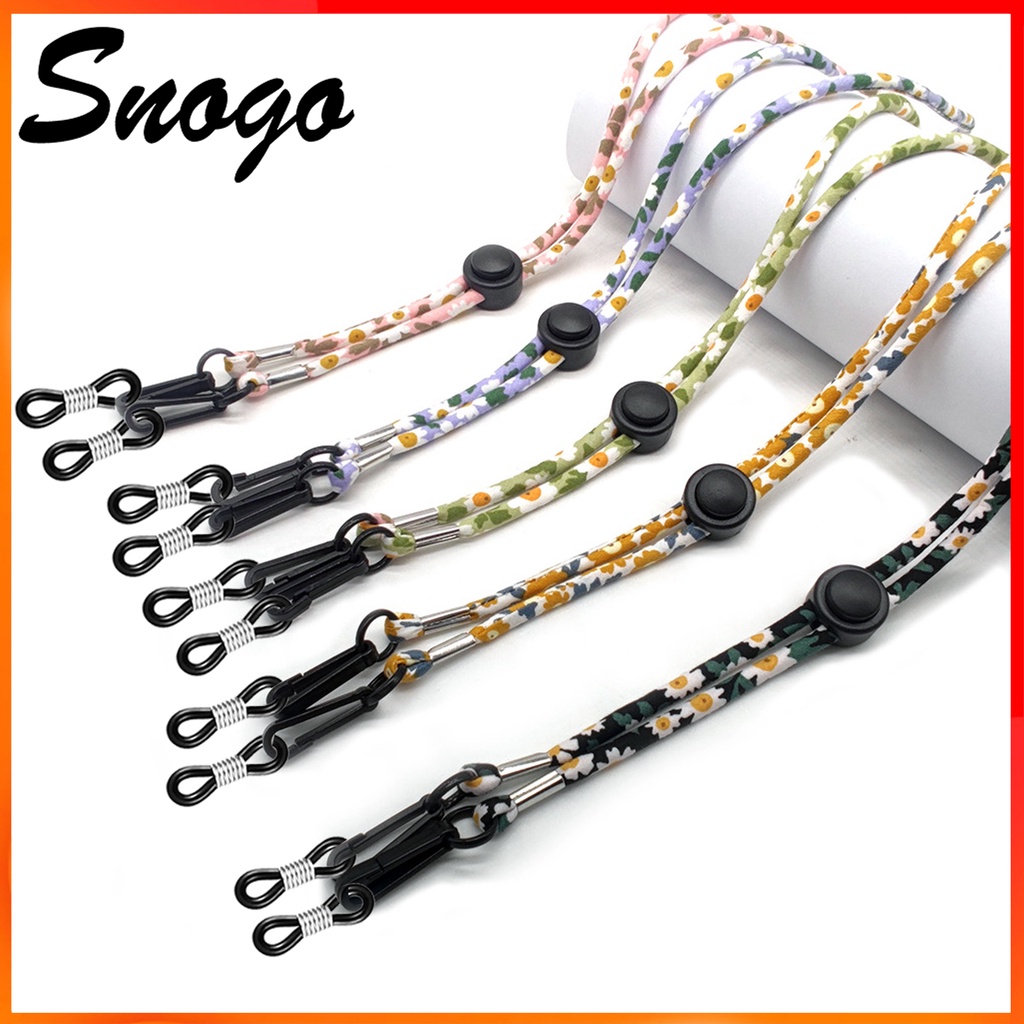 Glasses Strap Neck Cord Face Mask Bead Holder Adjustable Lanyard ...