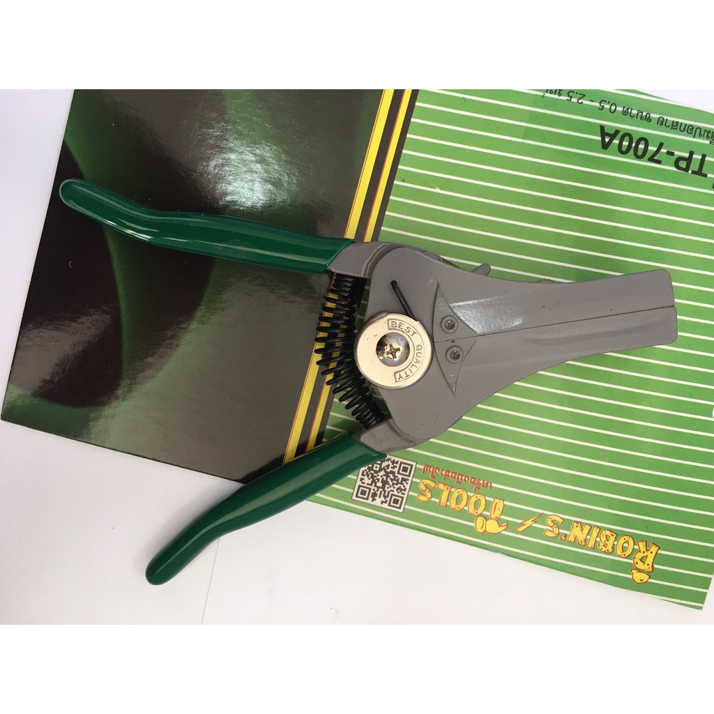 ROBIN'S TOOLS Wire Stripping Pliers (CABLE STRIPPERS) TP-700A**Per 1 ...
