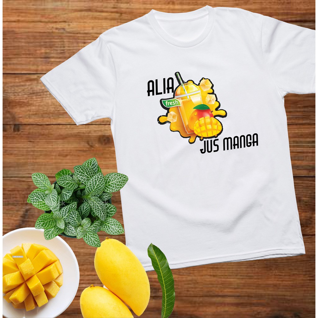 💥Koleksi Uniform - T Shirt Edisi JUS MANGA dengan Nama Sendiri. Khas ...