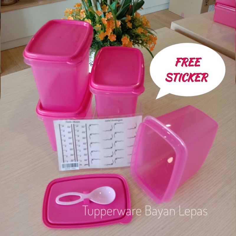 💥READY STOCK💥Tupperware Shelf Savers with Spoon 840ml | Shopee Malaysia