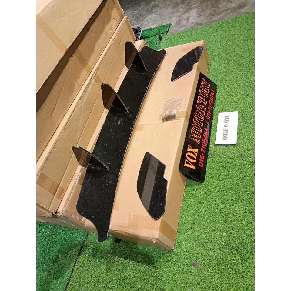 1 volkswagen golf mk6 Gti rear diffuser maxton design fit untuk mk6 Gti ...