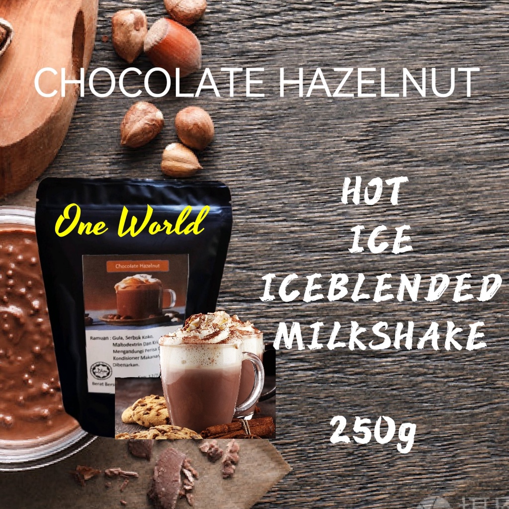 Chocolate Hazelnut Powder 250g | Shopee Malaysia