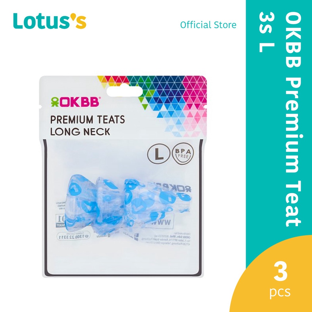 OKBB Premium Teat 3S L | Shopee Malaysia
