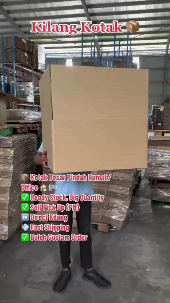 BIG Size Box Moving Box Kotak Besar Kotak Pindah Rumah Packaging Box ...