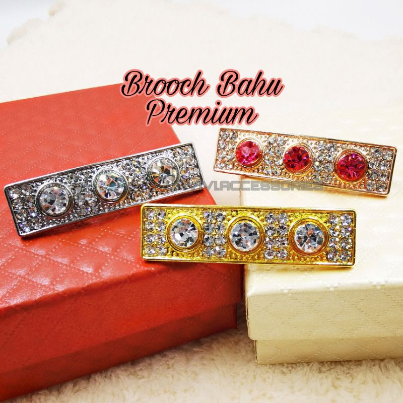 1pc Brooch Bahu Premium Kerongsang Pin Tudung Muslimah Design Simple ...