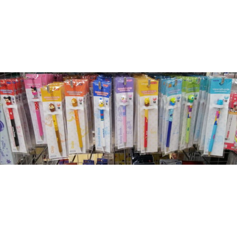 DISNEY MASCOT BALLPEN (MICKEY MOUSE, MINNIE, MONSTER INC MIKE SULLEY ...