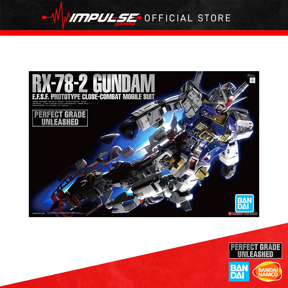 Bandai Perfect Grade PG Unleashed 1/60 RX-78-2 Gundam/Clear Color Body ...
