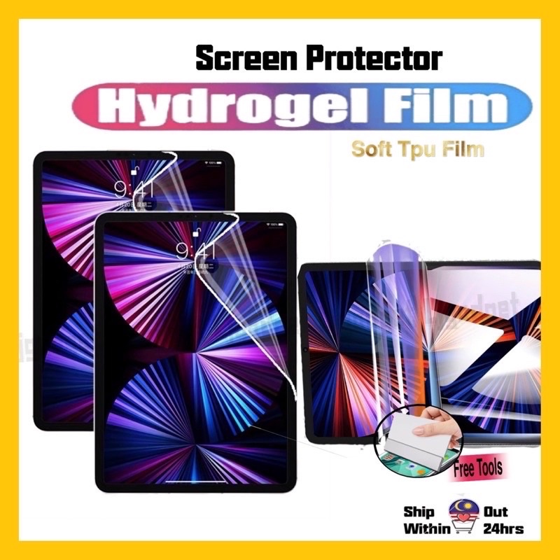 Screen Protecter Hydrogel compatible ipad A16/11TH/10TH/9TH/8TH/PRO11 ...