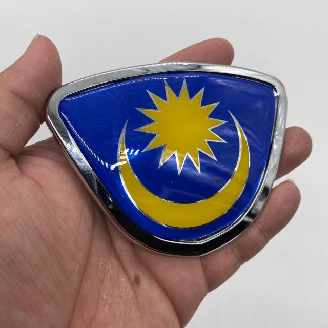 Proton Logo Emblem Wira Satria Putra Old UK Yellow / Blue Wira Diamond ...