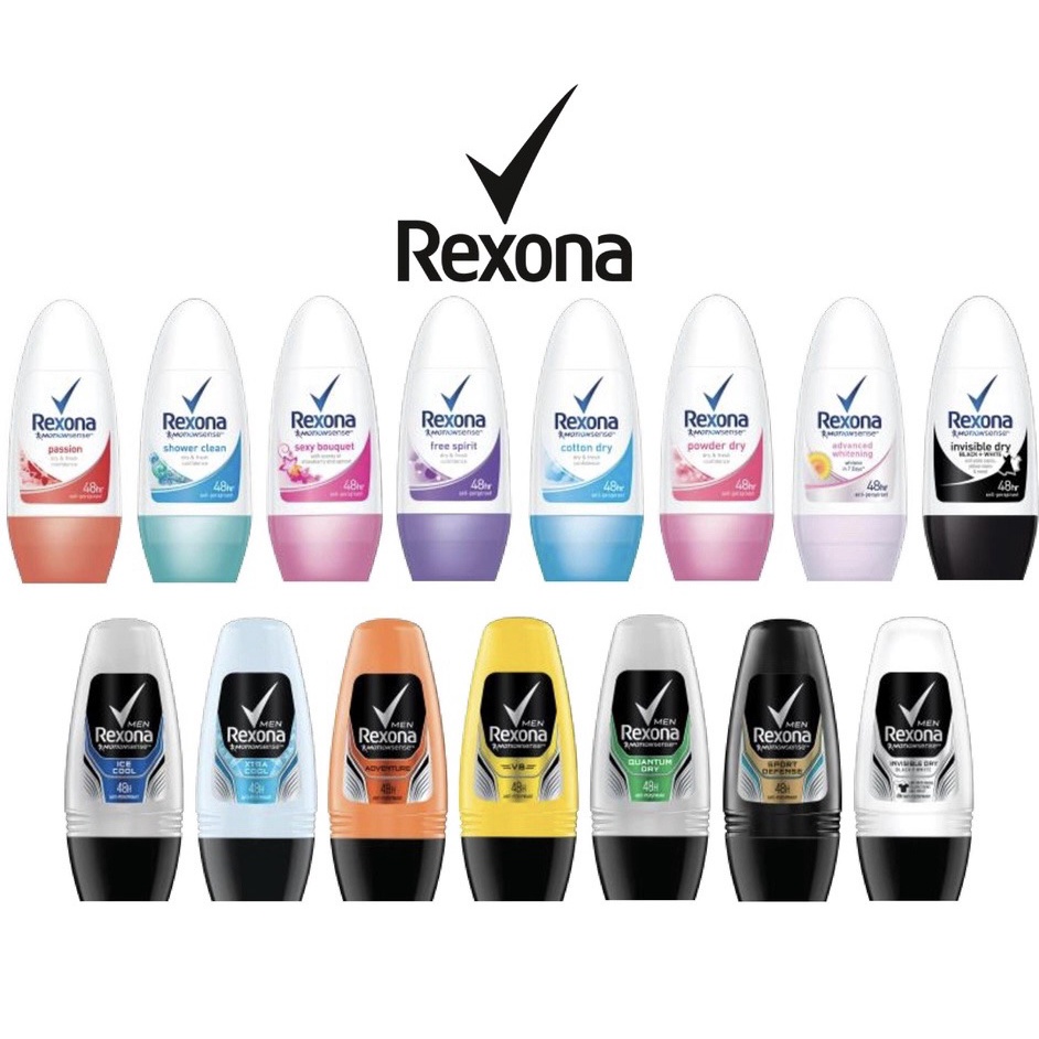 Rexona Deodorant Roll On 45ml | Shopee Malaysia