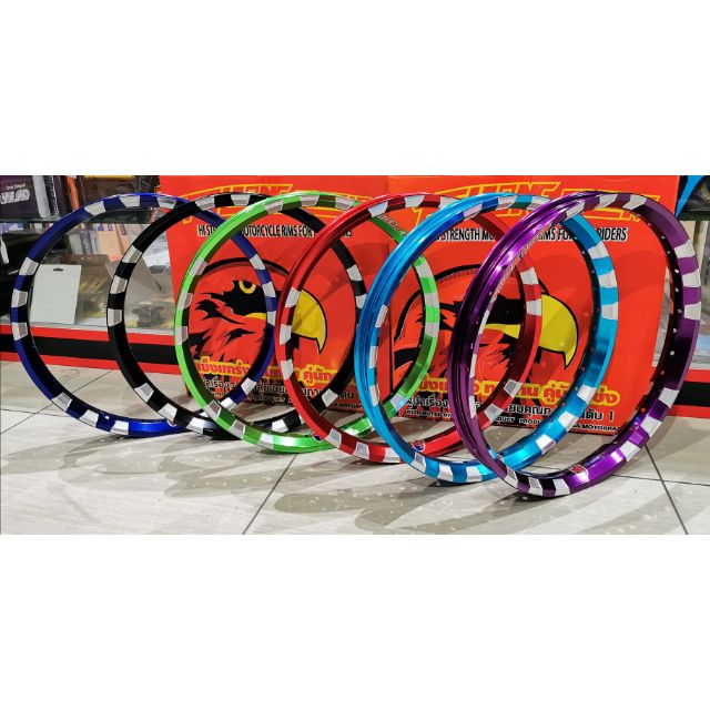 Alloy Rim 3 Calit Falcon Argon 1.40-17 | Shopee Malaysia