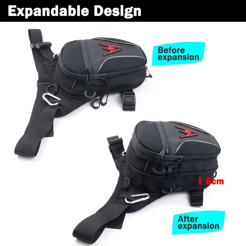 Universal Motorcycle Leg Bag Waterproof Waist Bag Thigh Belt Hip ...