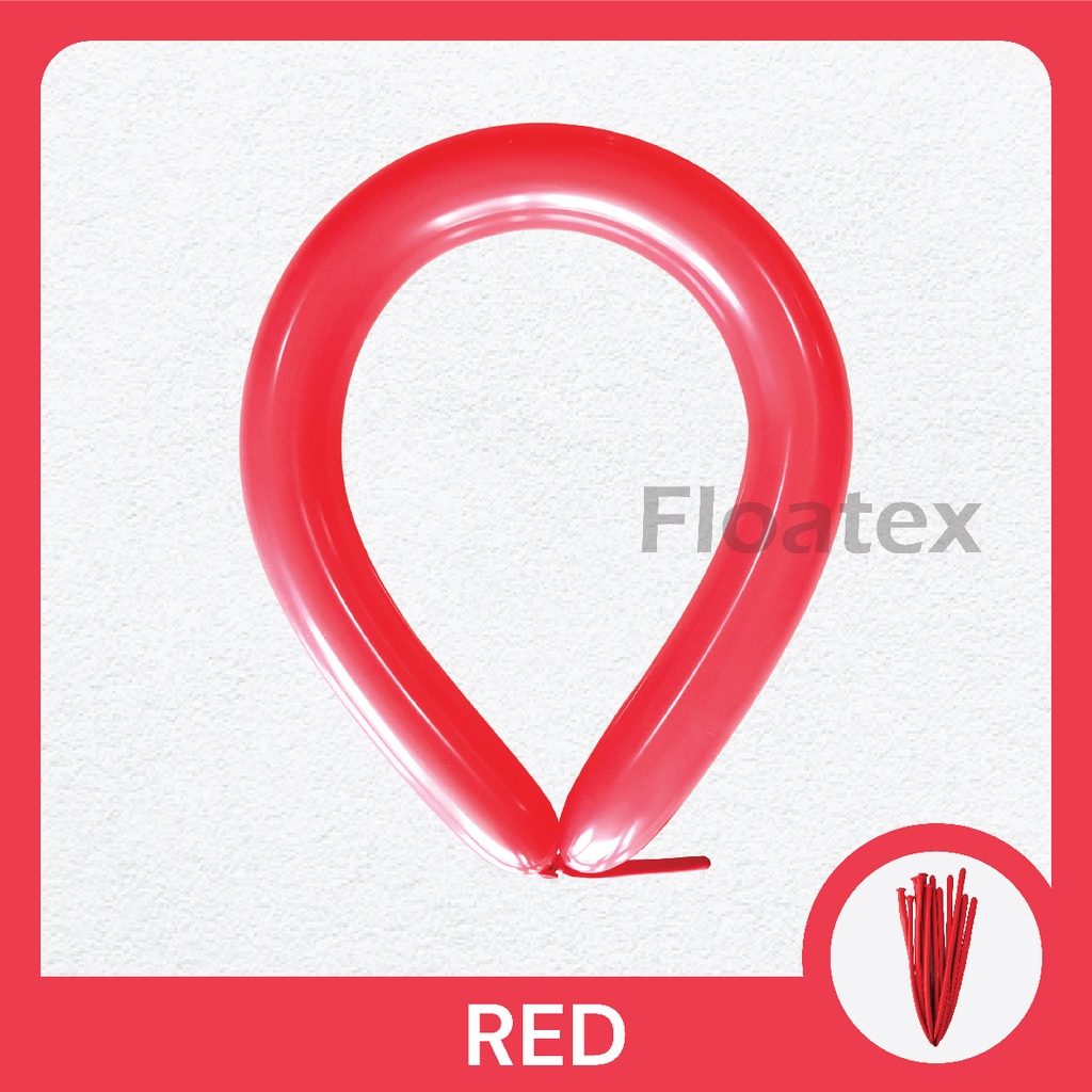 Bk Brand 260 Twisty Magic Latex Balloon Long Shape Latex Balloon Twist ...