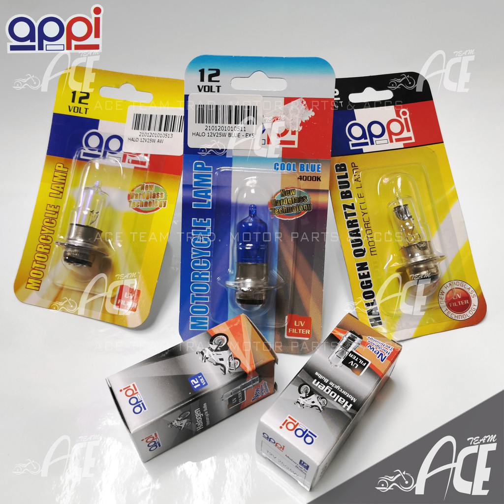 EX5 Halogen Bulb 12V25/25W Headlight Bulb Mentol Depan / Motorcycle ...