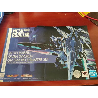 Gundam 00 XN Raiser + Seven Sword + GN Sword II Blaster Set Bandai ...