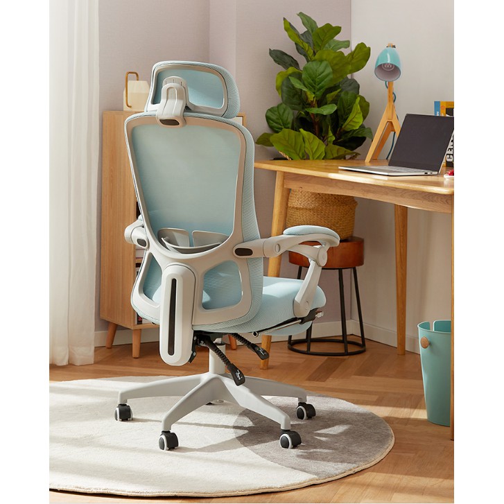 💺Manager Office Chair Blue Biru Director Executive CFO CEO High BOSS ...